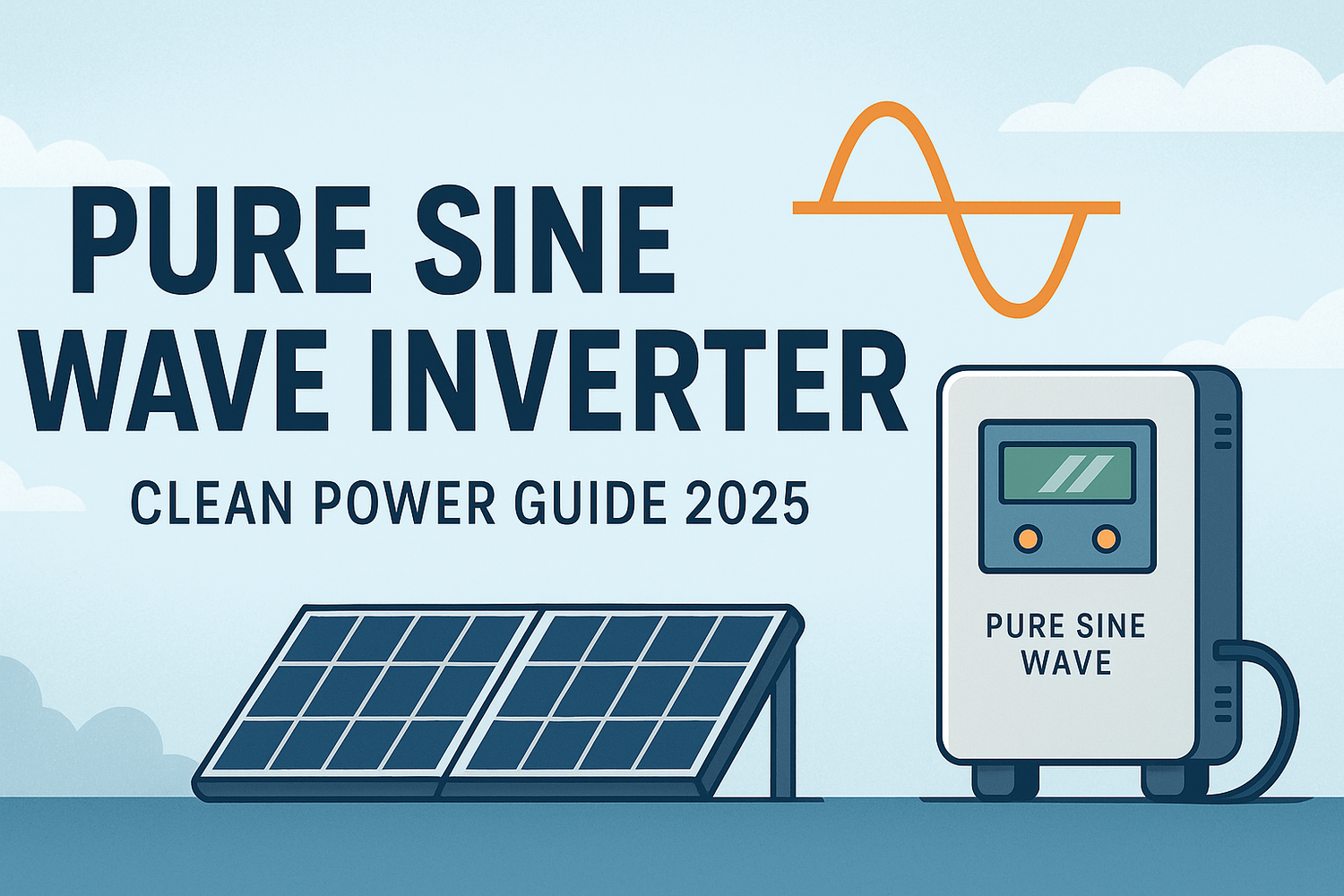Pure Sine Wave Inverter: Clean Power Guide 2025 – PowerGen USA