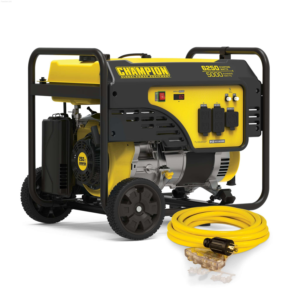 Champion 5000-watt portable generator-Champion 5000-Watt Portable ...
