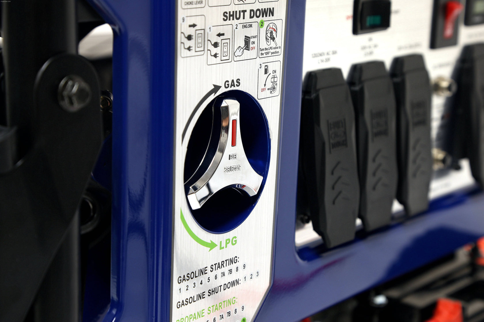 Ford FG7750PBE Dual Fuel Generator – 7,750W Power Output – PowerGen USA