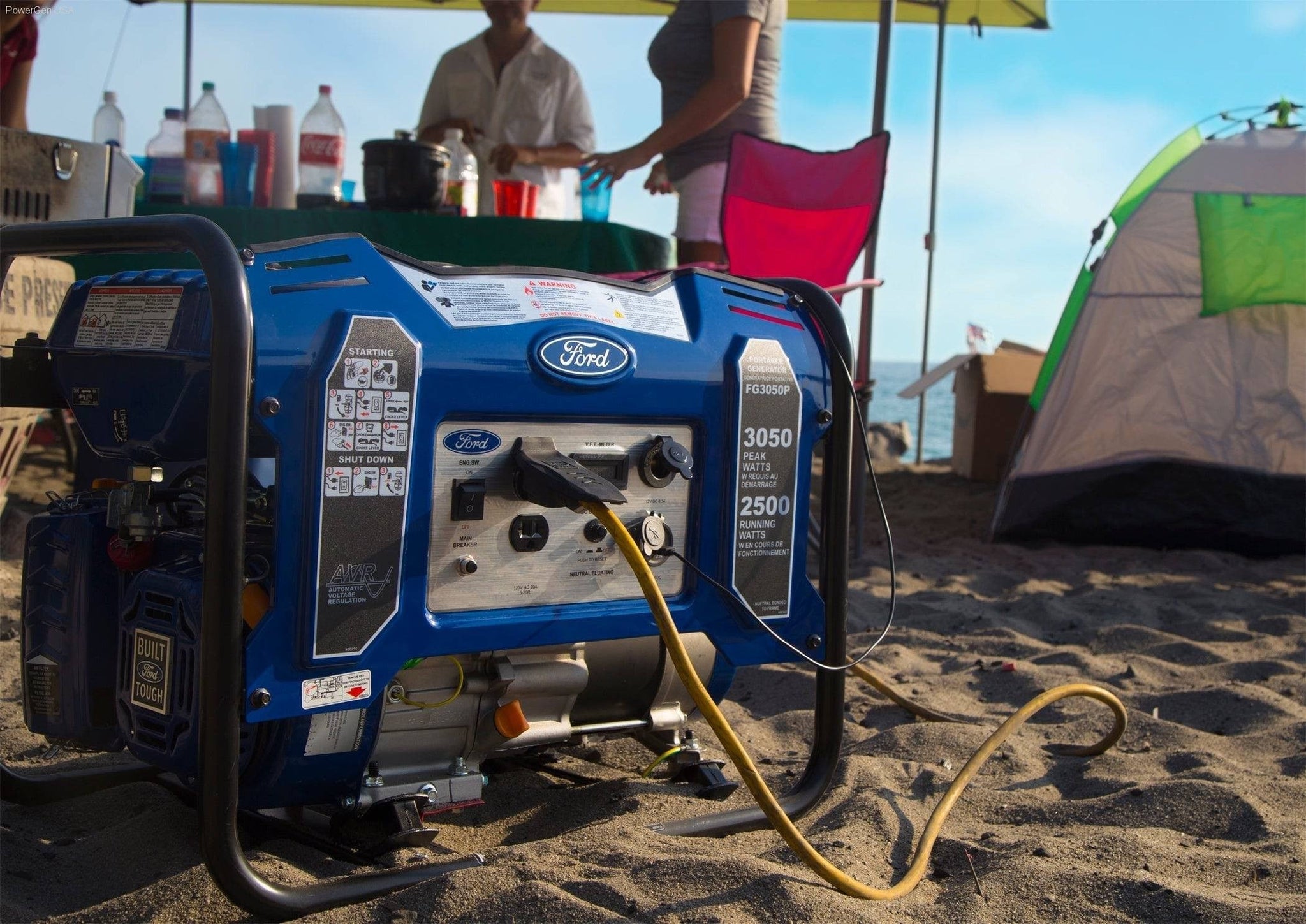 Ford FG3050P Gas Generator – 2,300W Rated Portable Power – PowerGen USA