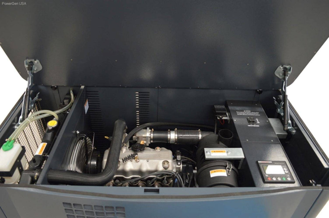 Refurbished Trane 20 KW Liquid Cooled Single Phase Generator – PowerGen USA